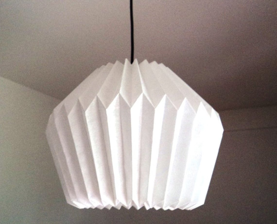 Origami Lampshade Chic - Etsy