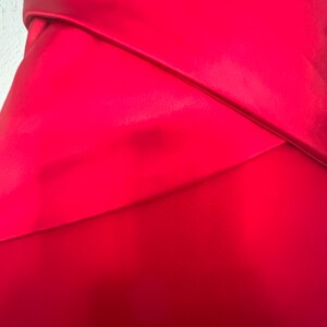 2000s Danes NYC Red Silk Chiffon Gown, Extra Small to Small | Y2k ...