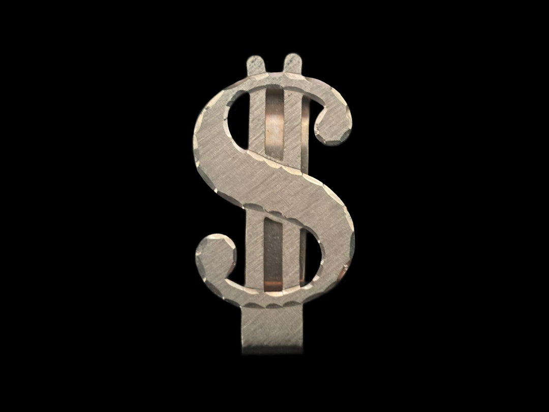 1960s Dollar Sign 12k Gold Filled Money Clip by Simmons | 60s Vintage ...