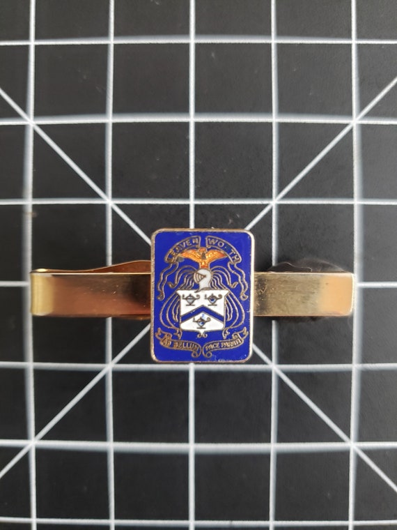 1960s Command And General Staff College Army Unit Tie… - Gem