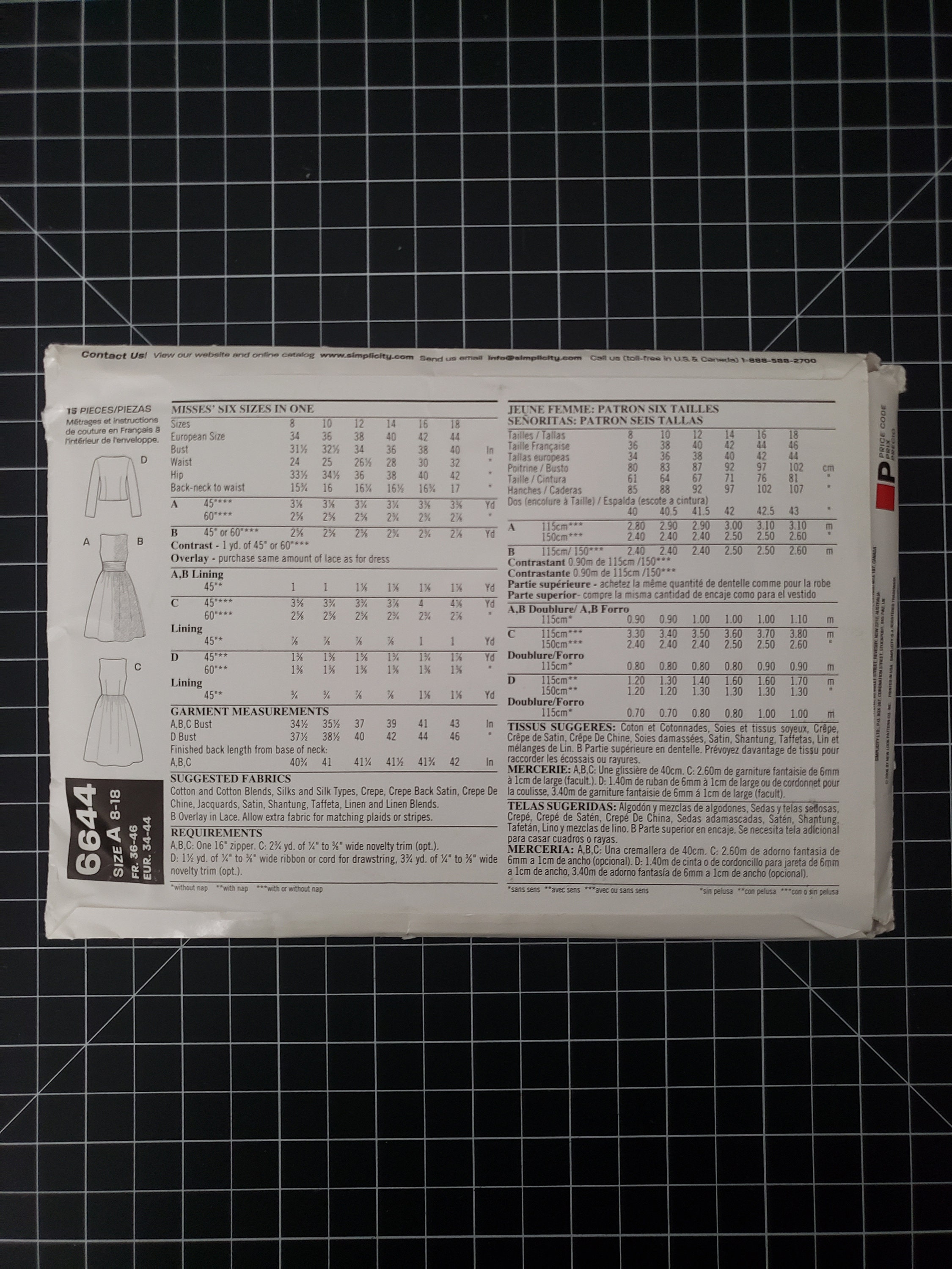 Uncut New Look 6644 Retro Style Dress and Jacket Pattern - Etsy