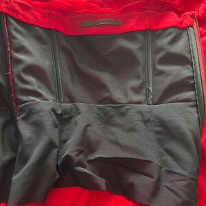 2000s Danes NYC Red Silk Chiffon Gown, Extra Small to Small | Y2k ...