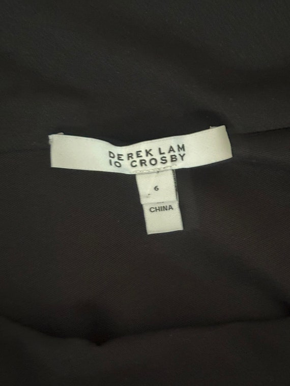 2000s Derek Lam Black One Shoulder Asymmetrical Knit … - Gem