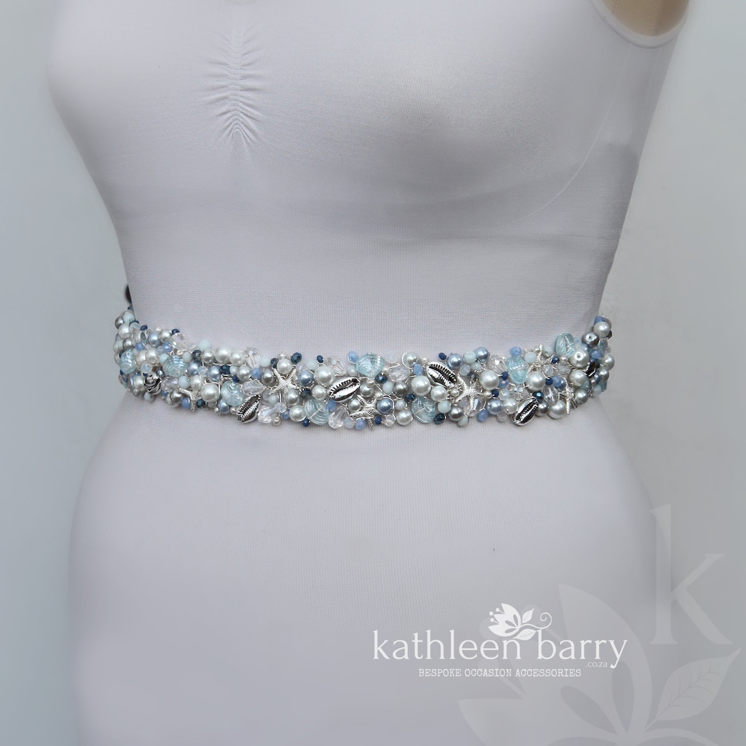 Starfish Wedding Dress Belt - Sea Star Fish Beach Wedding Accessories ...