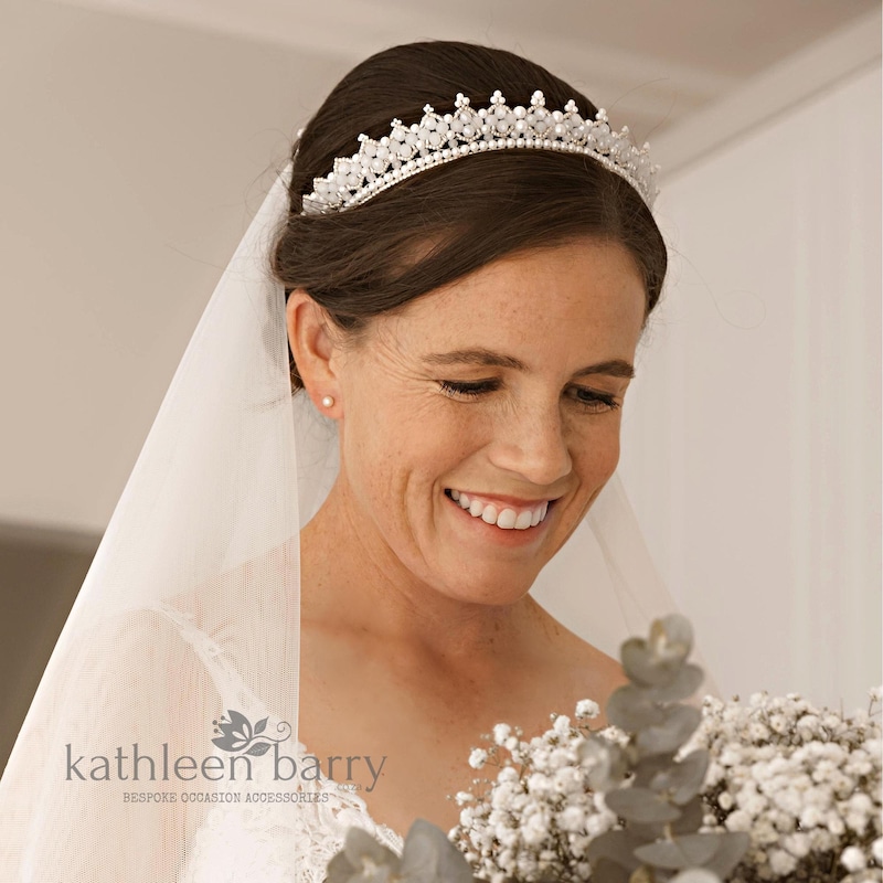 Beaded Tiara - Etsy