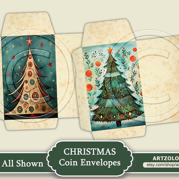 Coin Envelope - Etsy UK