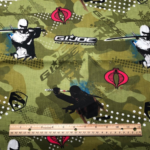 Gi Joe Cotton Fabric - Etsy