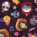Pixar Disneys Coco Purple Cotton Fabric 18 X 21 Fat Quarter - Etsy