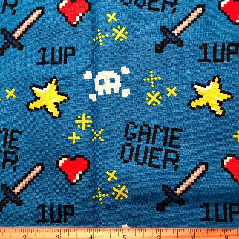 Video Game Fabric - Etsy