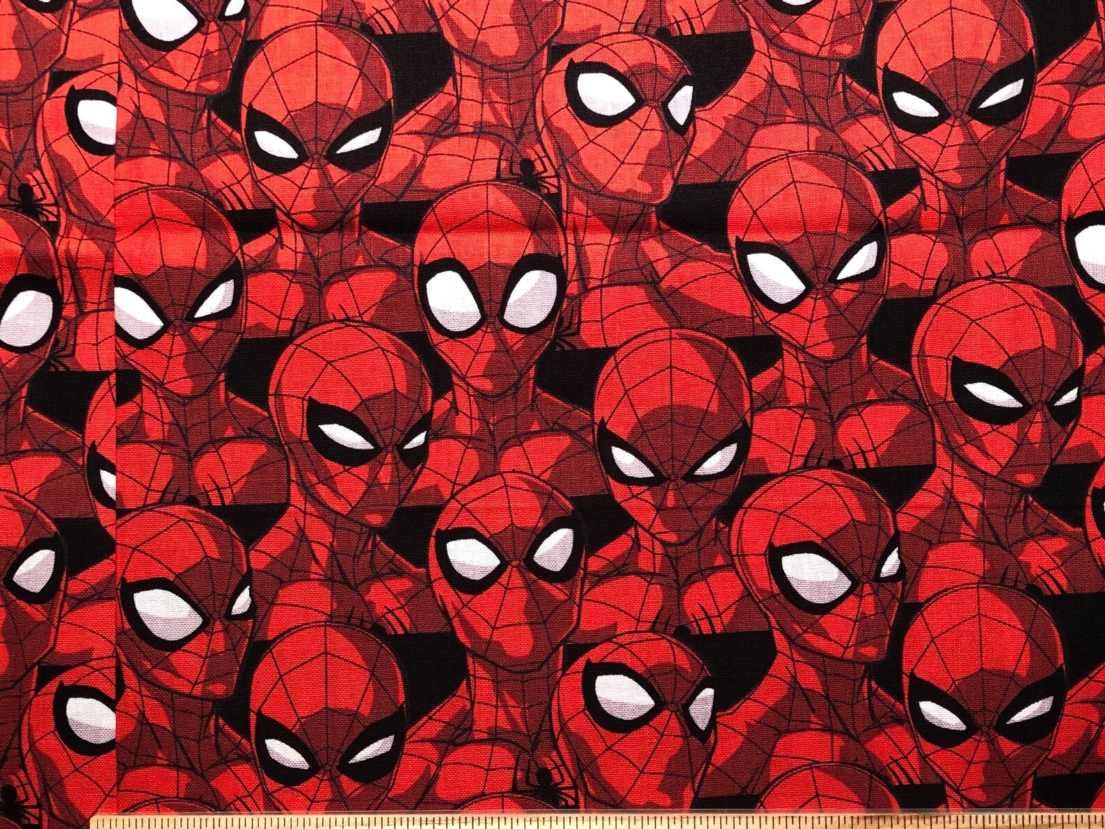 Marvel Comics Spiderman Spidey Cotton Fabric 18 X 21 1/4 | Etsy