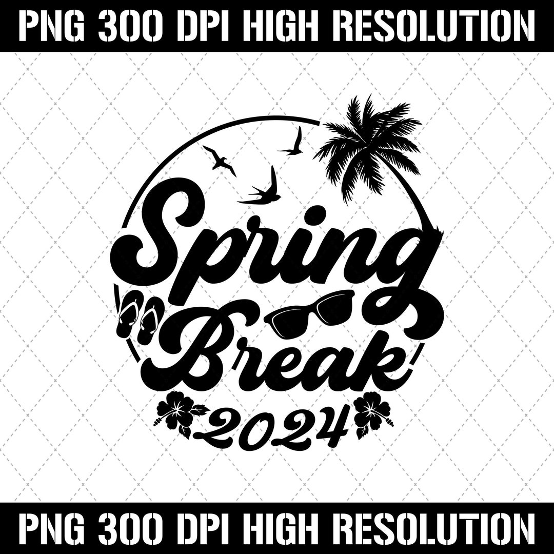 Spring Break 2024 PNG, Spring Best Friends Png, Girls Boys Trip PNG ...