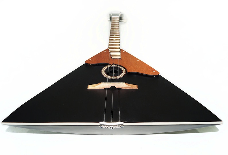 Classic Original Balalaika Prima 3 Strings, Handmade Folk Lute Musical ...
