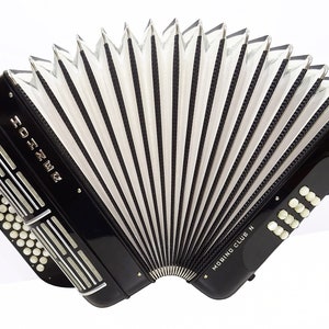 Hohner Morino Club N Diatonic Double Cassotto Button Accordion, Made in ...