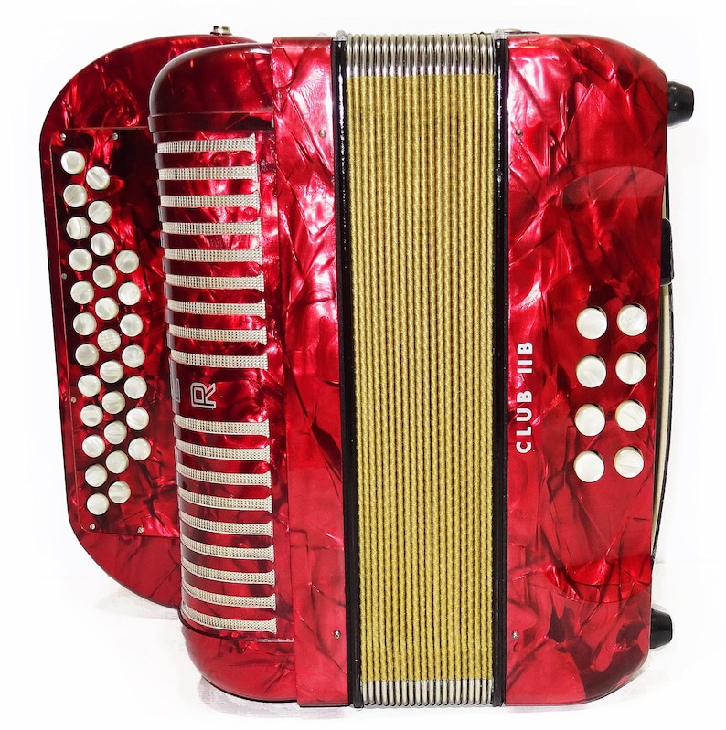 Harmonika Close to New! Hohner Club Llb Diatonic Squeezebox, German ...