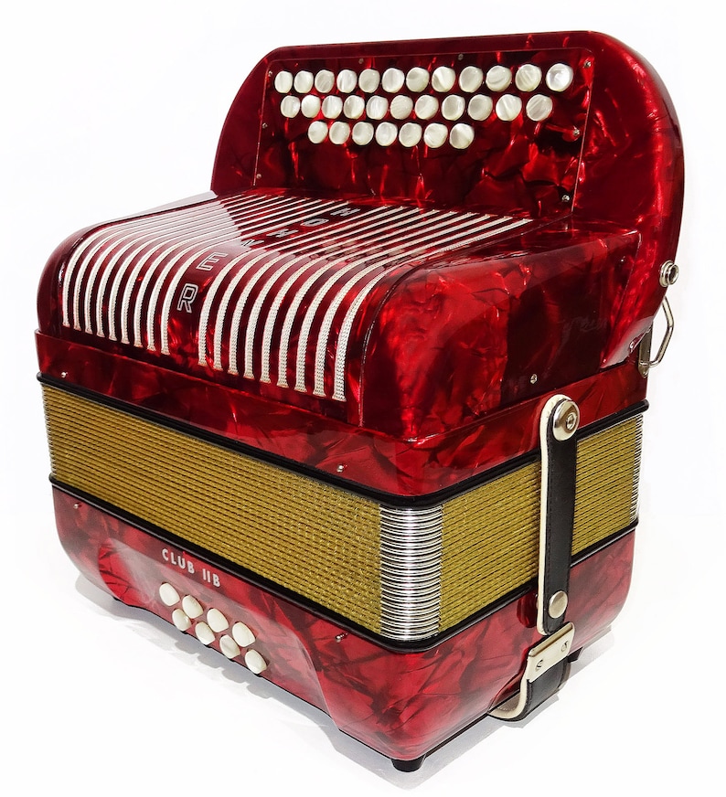 Harmonika Close to New! Hohner Club Llb Diatonic Squeezebox, German ...