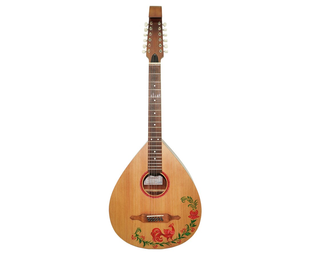 Lute Guitar Handmade, Acoustic Guitar 12 Strings, Folk Kobza Vihuela ...