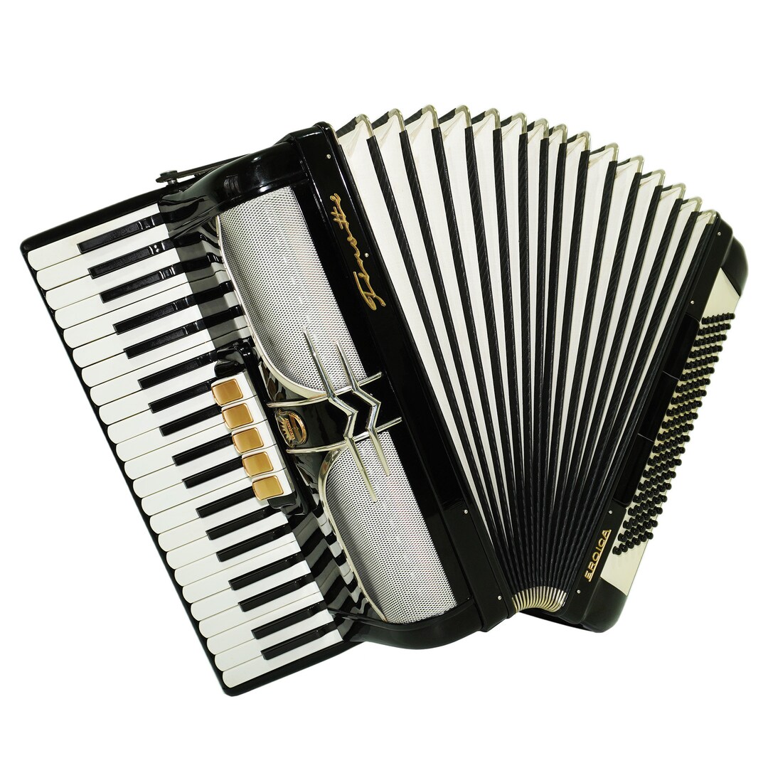 Firotti Eroica 120 Bass Made in Germany Piano Accordion, Musical Instrument for Adults, Straps ...
