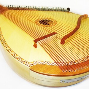 Traditional Folk Ukrainian Bandura Chromatic String Musical Instrument ...