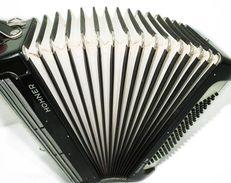 Hohner Tango IM Vintage Piano Accordion 96 Bass, Made in Germany ...