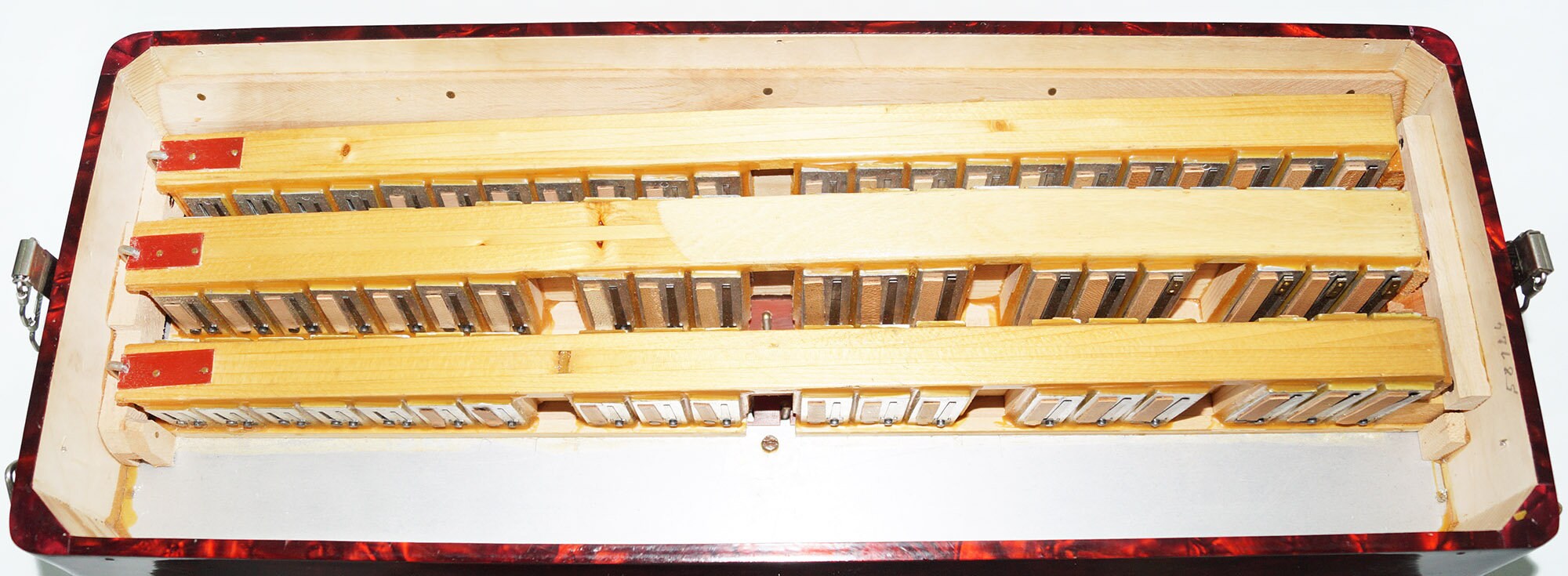 Piano Accordion Solo, Made in Germany, 120 Bass Buttons, Rare Original ...