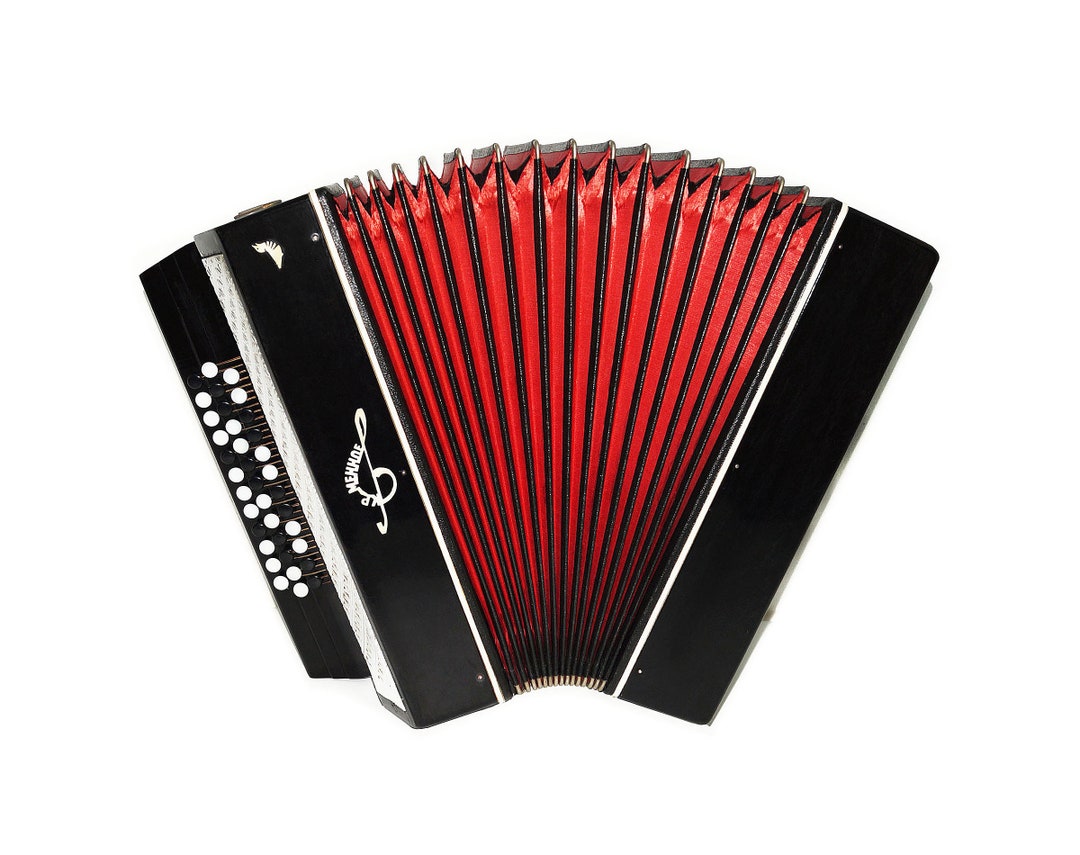 Fisarmonica Bayan Kreminne Orchestral Monophon Harmonica, Ukrainian ...