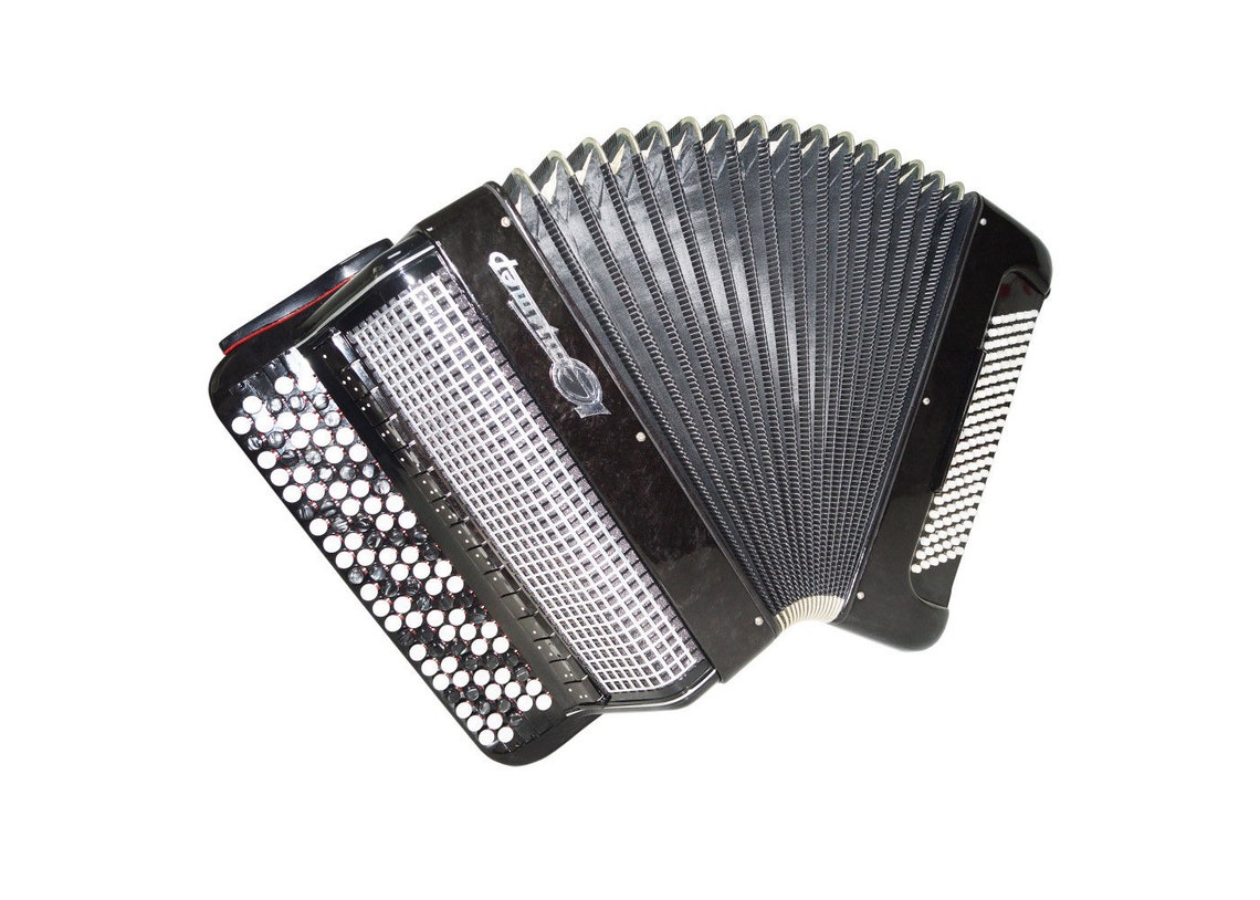 Bayan Jupiter Lux Russian Button Accordion Double Cassotto | Etsy Canada