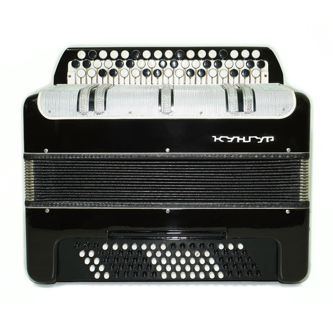 Converter Free Bass Stradella, Rare Bayan Kungur, Russian Button ...