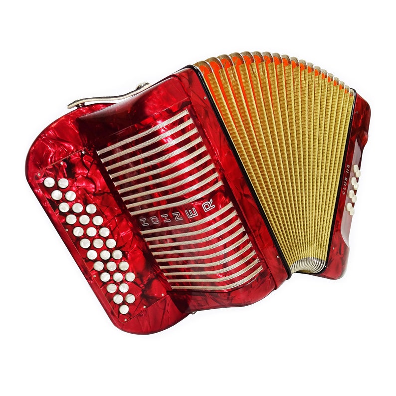 Harmonika Close to New! Hohner Club Llb Diatonic Squeezebox, German ...