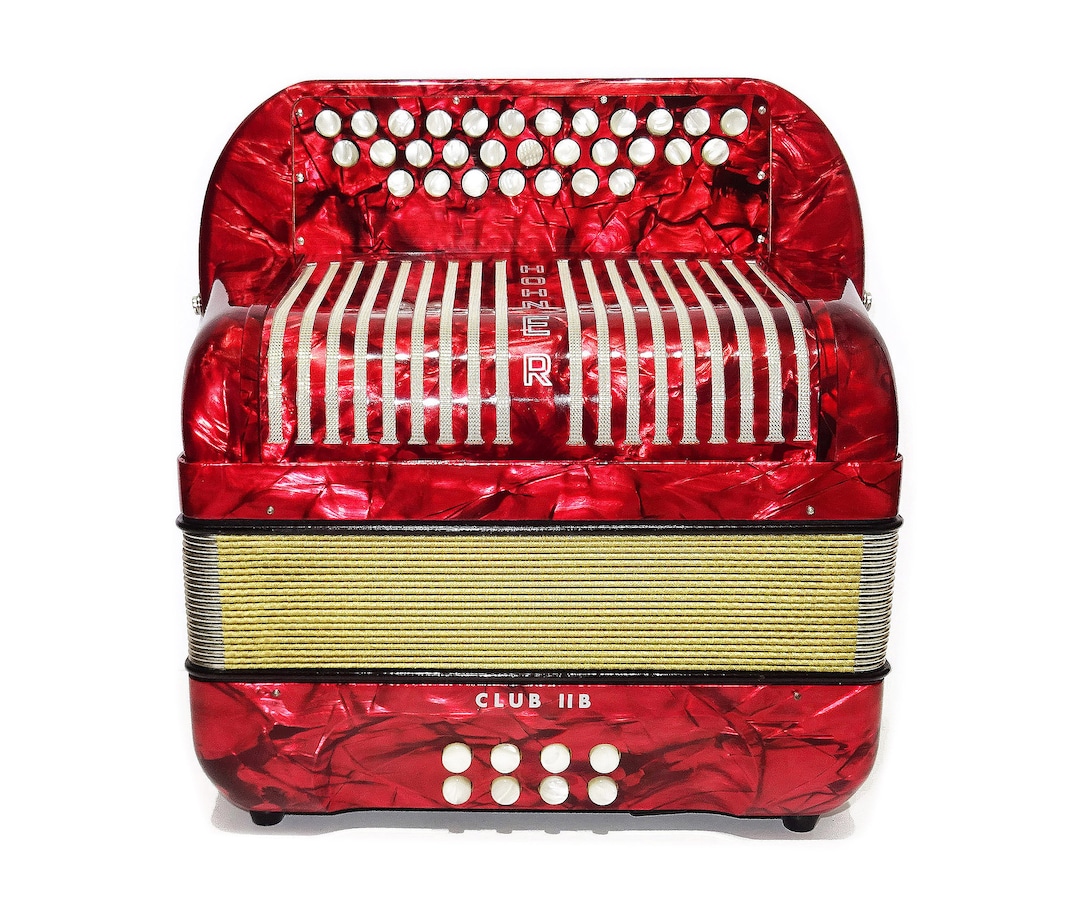 Harmonika Close to New! Hohner Club Llb Diatonic Squeezebox, German ...