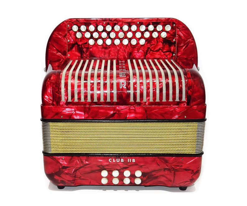 Harmonika Close to New! Hohner Club Llb Diatonic Squeezebox, German ...