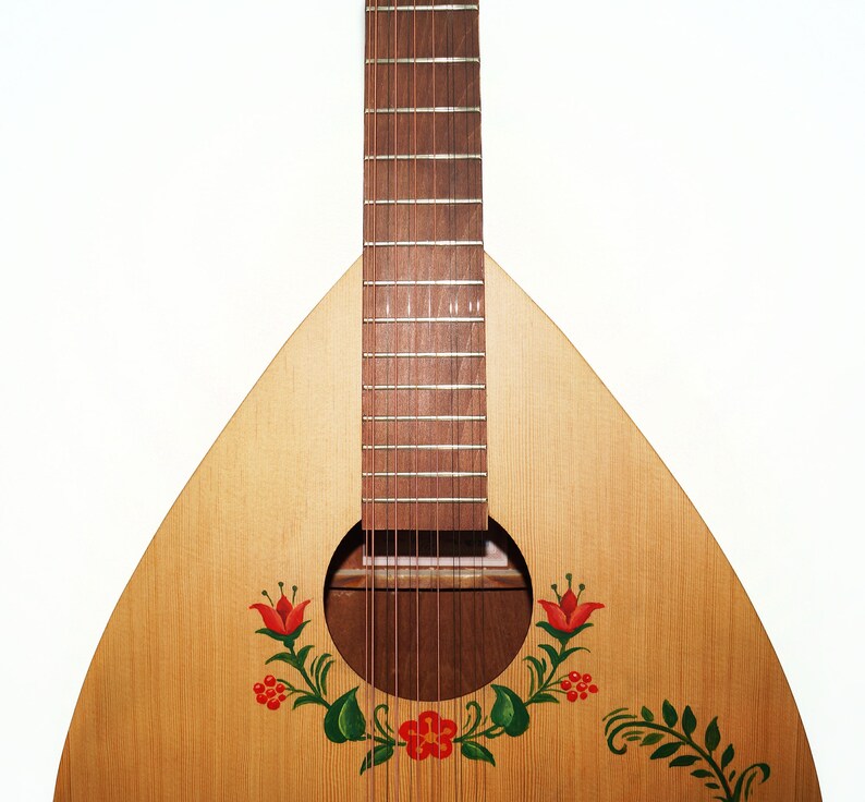 Handmade Acoustic 12 String Lute Folk Guitar Kobza Vihuela - Etsy UK