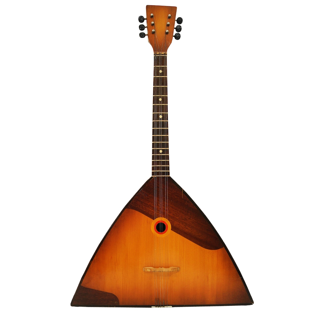 Old Folk Balalaika 6 Strings, Natural Wood, Luxury Vintage Musical ...
