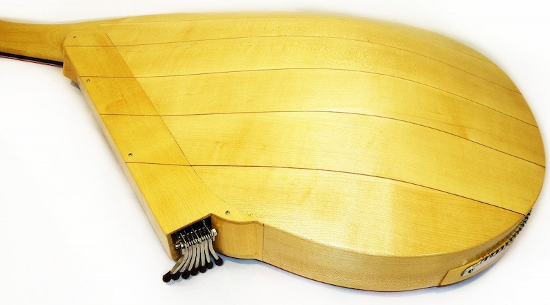 Traditional Folk Ukrainian Bandura Chromatic String Musical Instrument ...