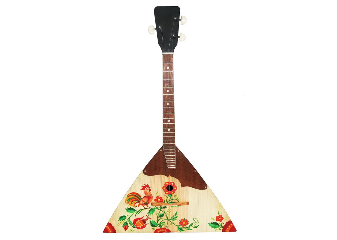 Folk Ukrainian Balalaika 3 Strings Prima Handmade Painted - Etsy