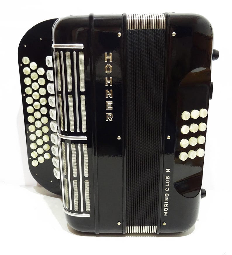 Hohner Morino Club N Diatonic Double Cassotto Button Accordion, Made in ...
