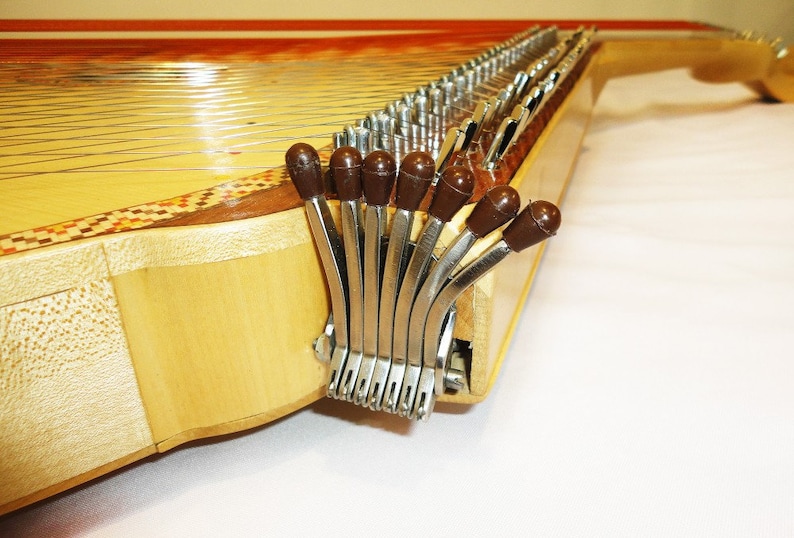 Traditional Folk Ukrainian Bandura Chromatic String Musical Instrument ...