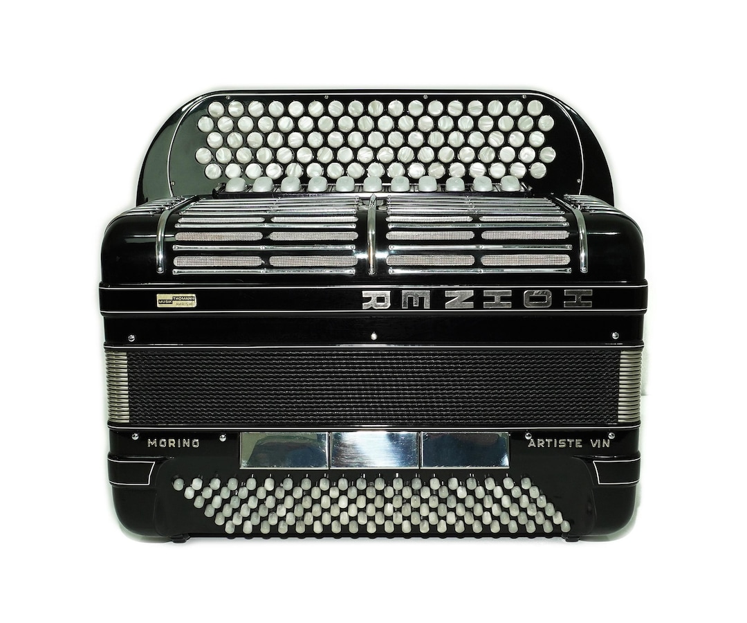 Hohner Morino Artiste VI N Button Accordion 120 Bass, C Griff, Made in ...