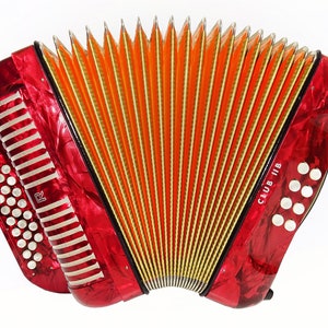 Harmonika Close to New! Hohner Club Llb Diatonic Squeezebox, German ...