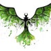 Art Print A3/A4 Watercolour Art Print Maleficent/ Phoenix/ Evil Queen ...