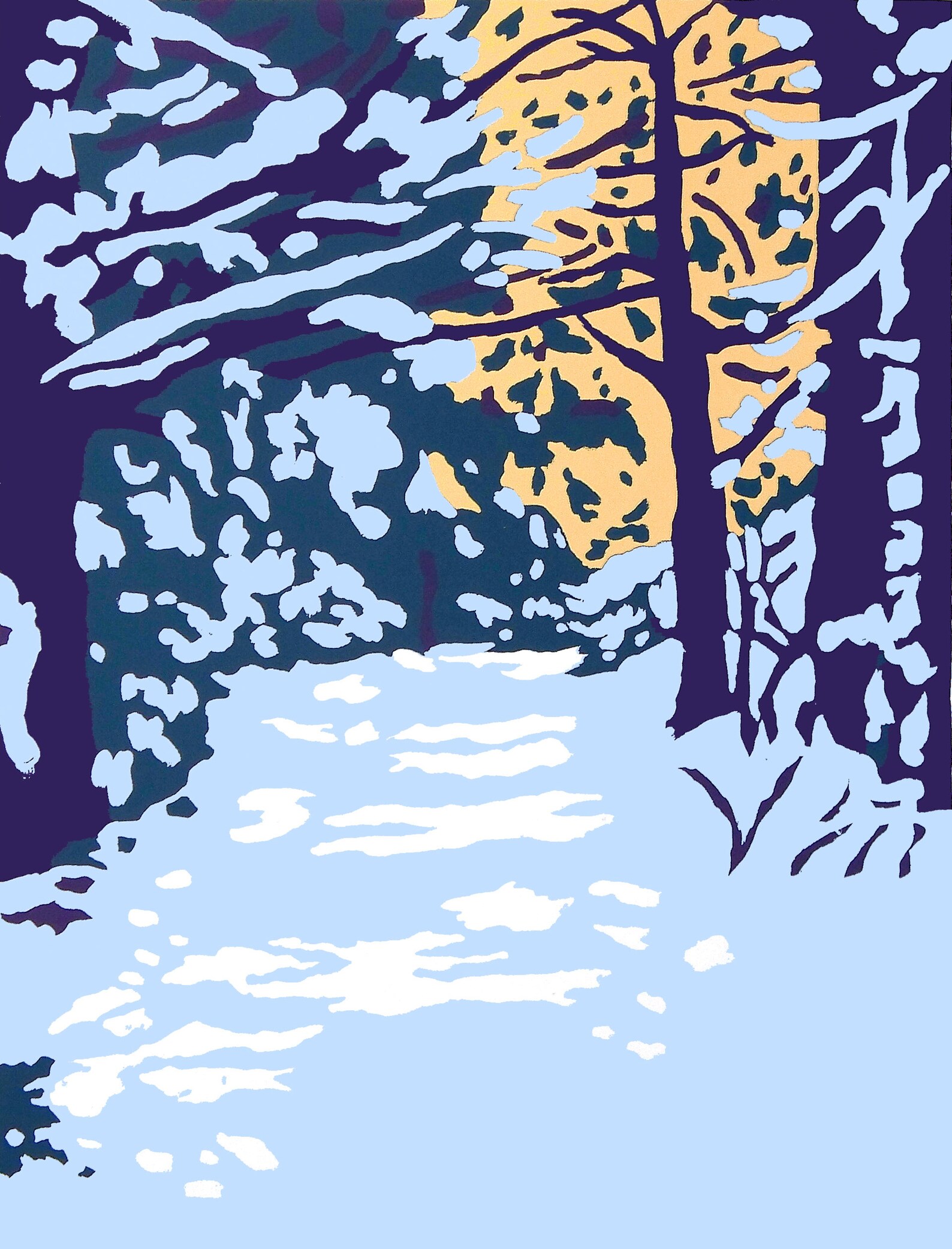 William Mitchell Winter Scenes Note Cards - Etsy