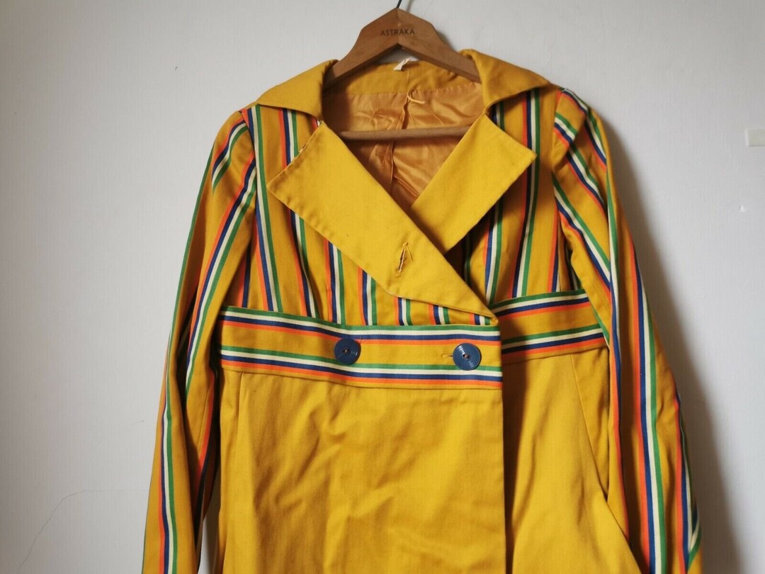Vintage 60s Coat Mod Boating Blazer Style INCREDIBLE - Etsy