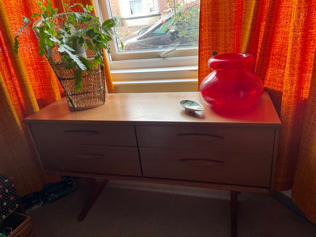Vintage Sideboard MCM Austin Suite Dressing Table - Etsy