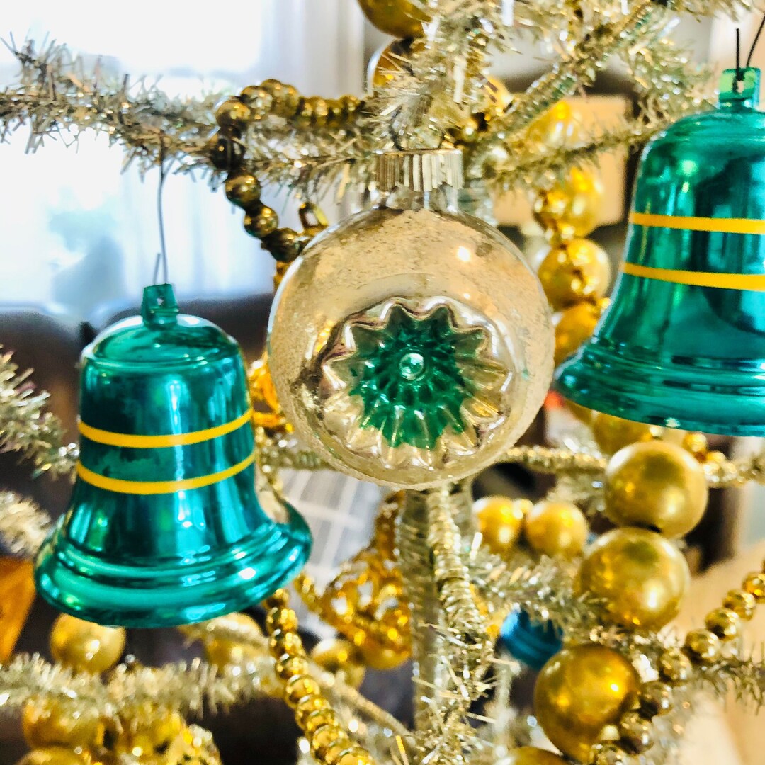 Shiny Brite Christmas Ornament Indent Reflector Vintage - Etsy