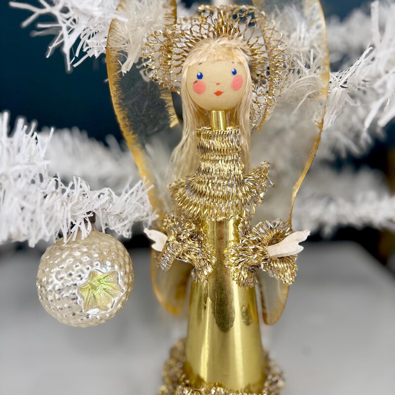 Vintage Angel Tree Topper - Etsy