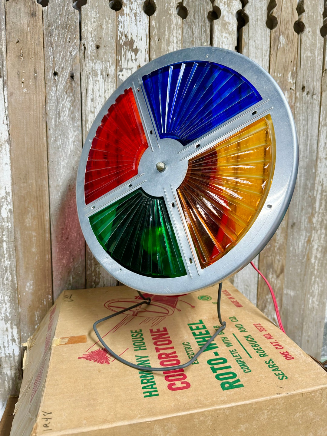 Vintage Christmas Color Wheel Light Colortone Harmony House Sears ...