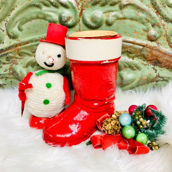 Paper Mache Santa - Etsy