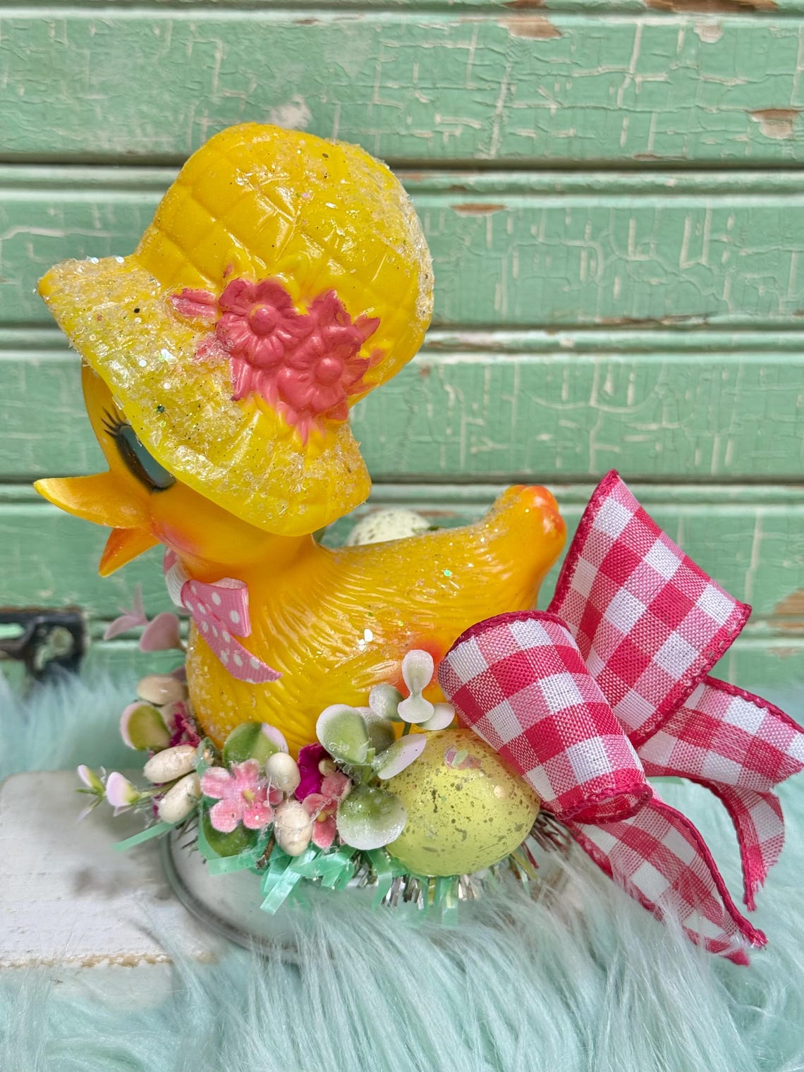Vintage Easter Duck Duckling Mid Century Decor Decoration - Etsy