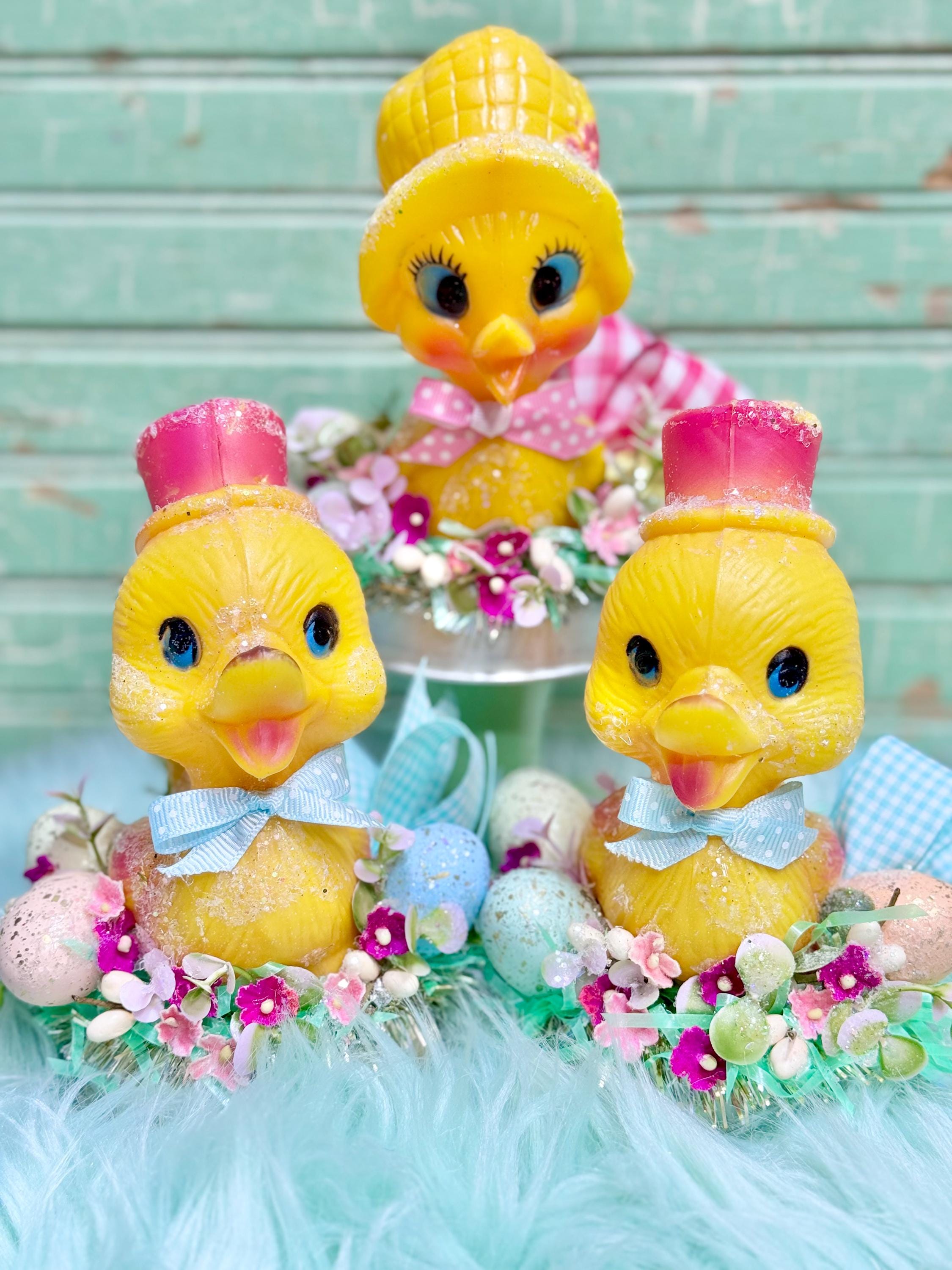 Vintage Easter Duck Duckling Mid Century Decor Decoration - Etsy