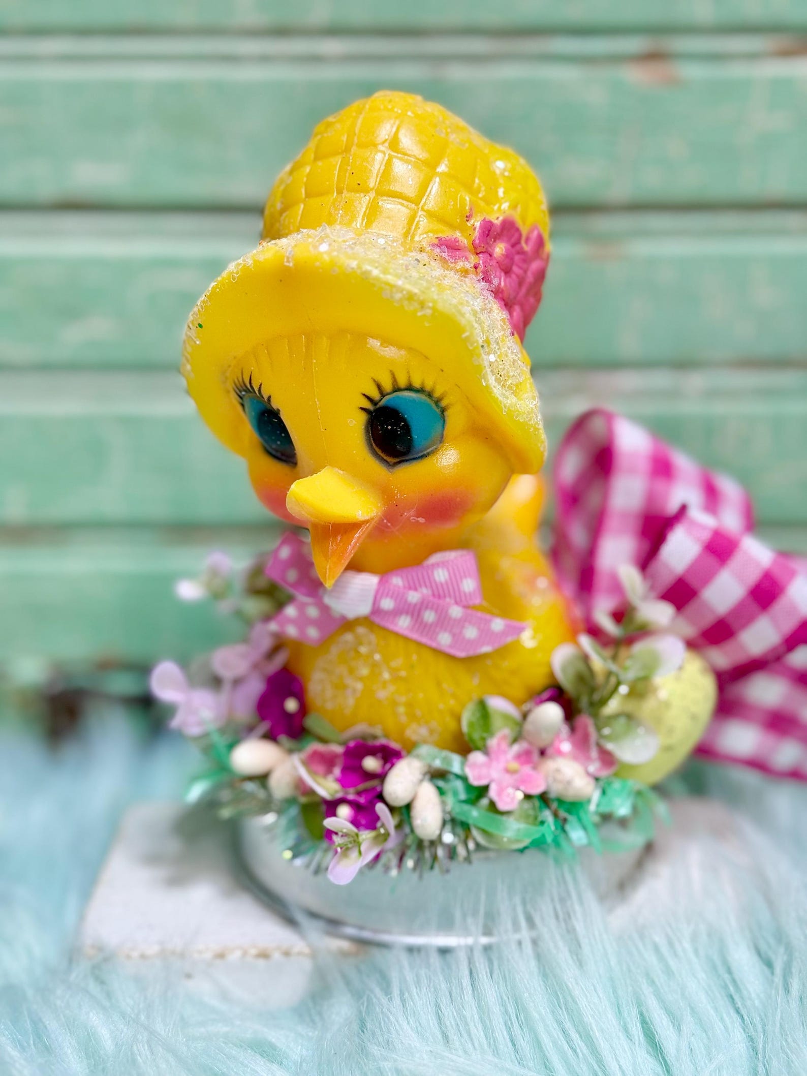 Vintage Easter Duck Duckling Mid Century Decor Decoration - Etsy