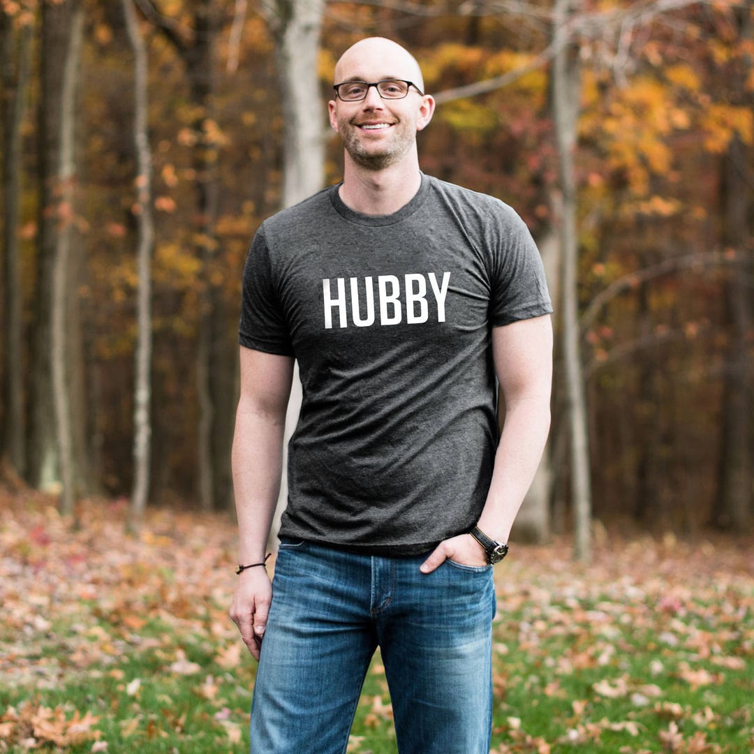 Hubby Tee, Husband Gift, Bachelor Gift, Guys Shirt, Shower Gifts ...